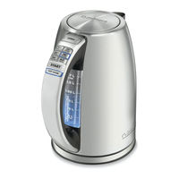 Cuisinart CPK-17C PerfecTemp Cordless Programmable Kettle | ManualsLib