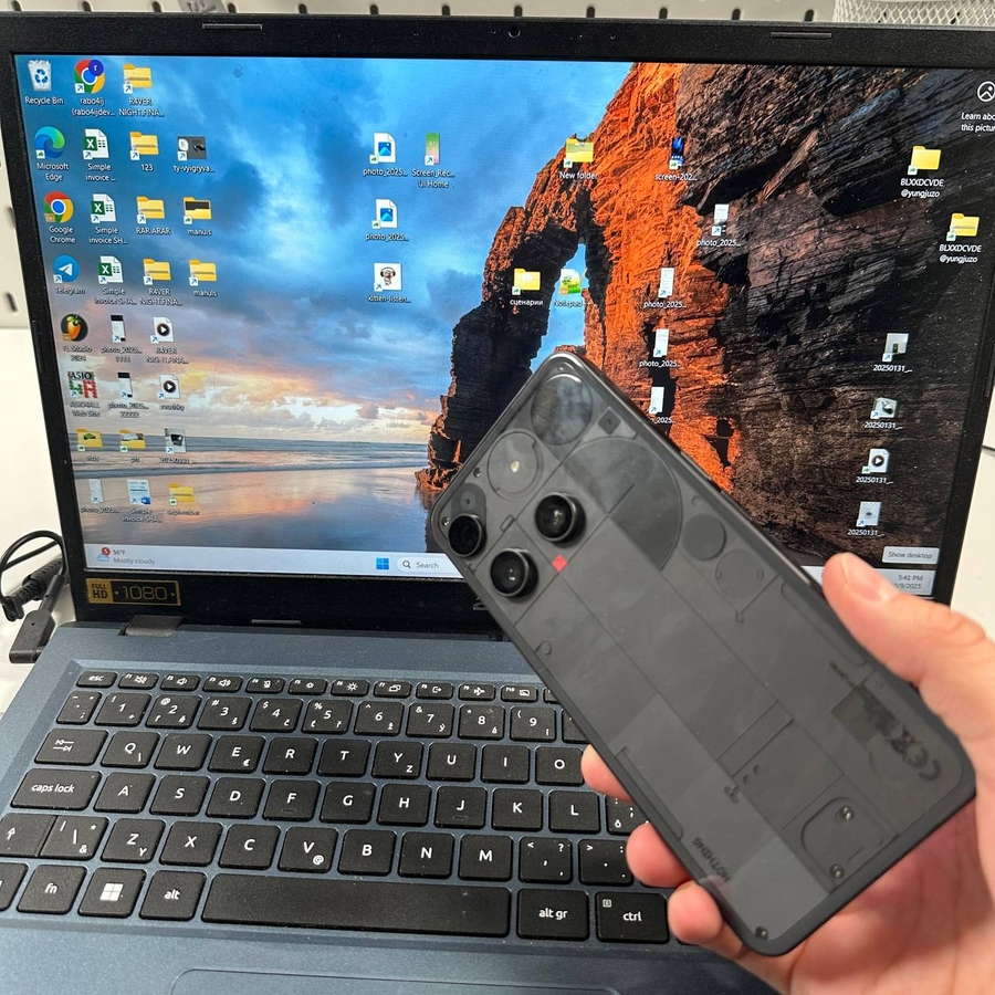 Bestanden overzetten van Nothing Phone (3) naar Windows PC | ManualsLib