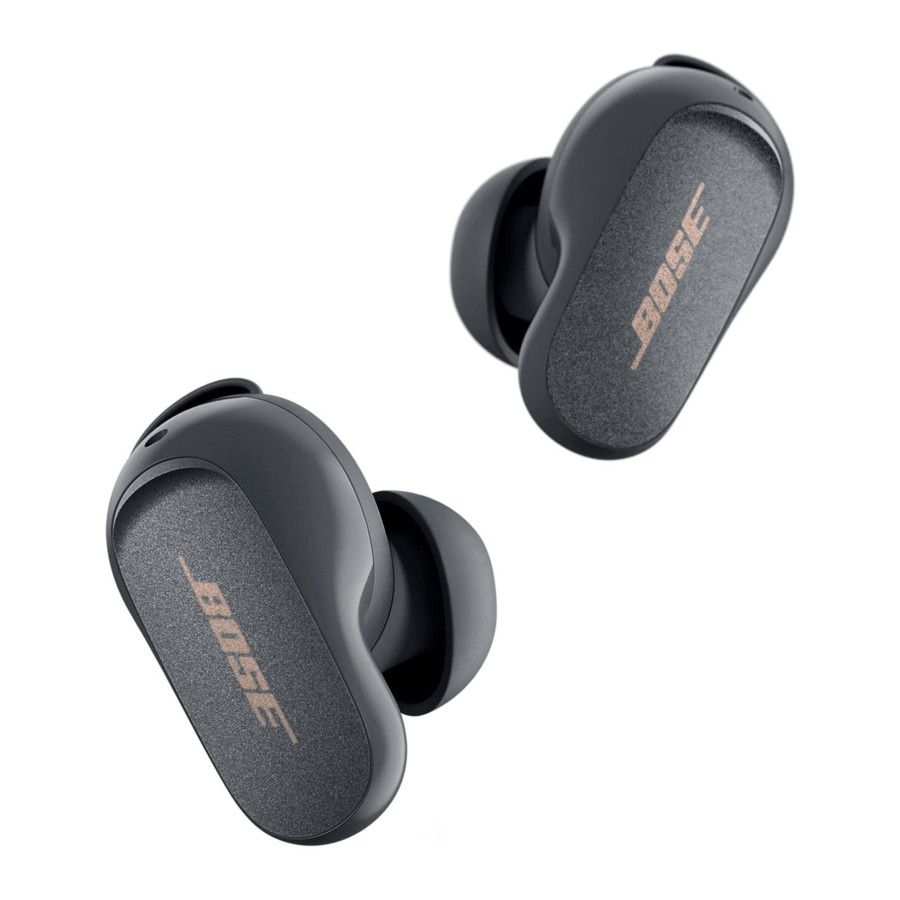 Bose QuietComfort Earbuds II - Bluetooth Proprietary Active Noise ...