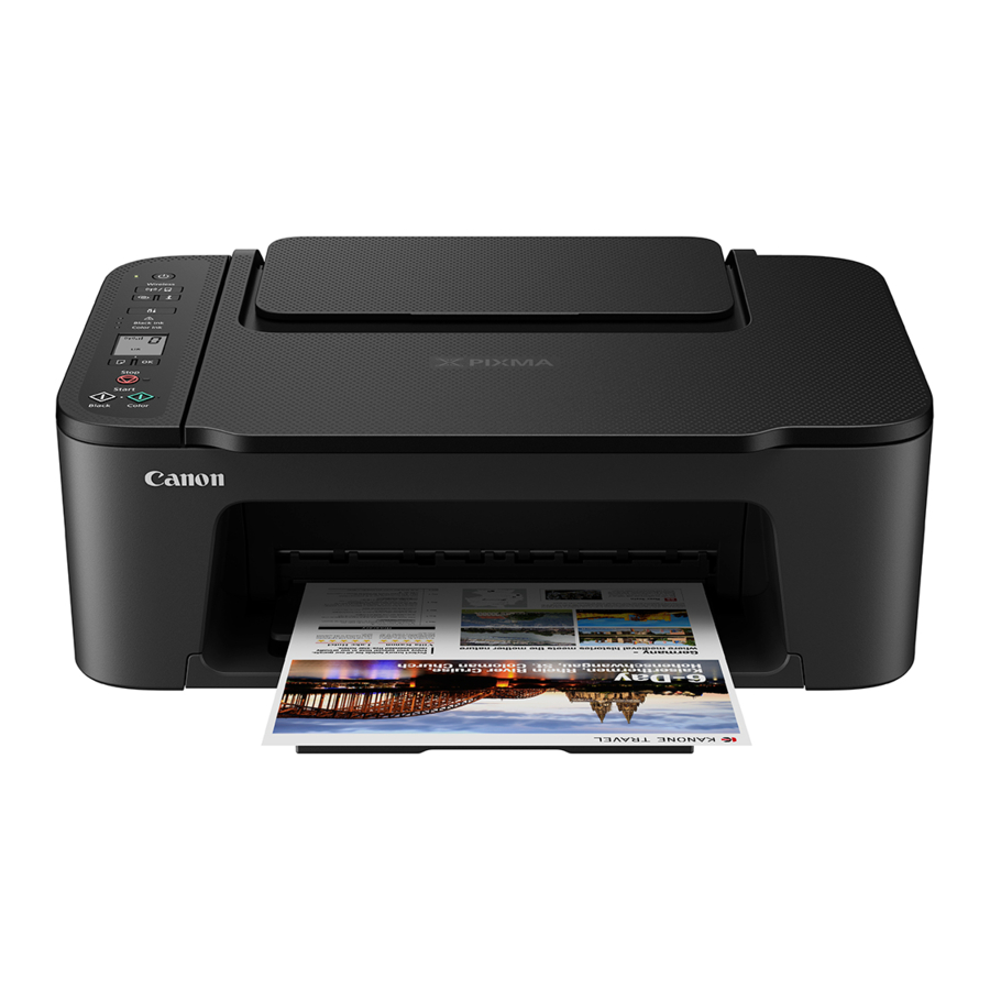 Canon PIXMA TS3400 Series, PIXMA TS3450, PIXMA TS3440 Manual | ManualsLib