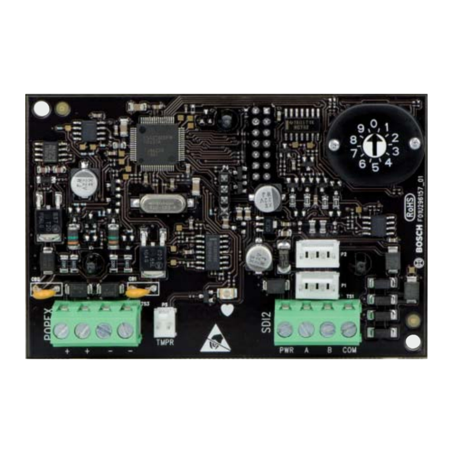 Bosch POPEX B299 - Installationsanleitung für Module | ManualsLib