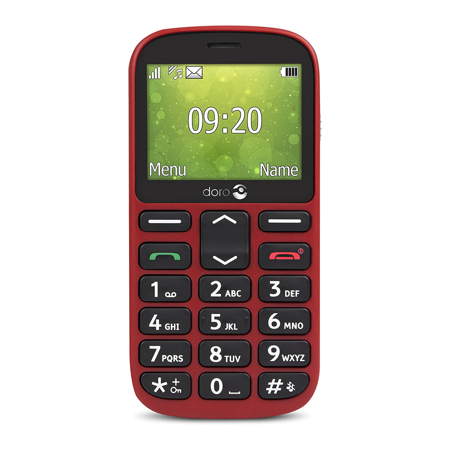 Doro 1360 - Kurzanleitung für Mobiltelefone | ManualsLib
