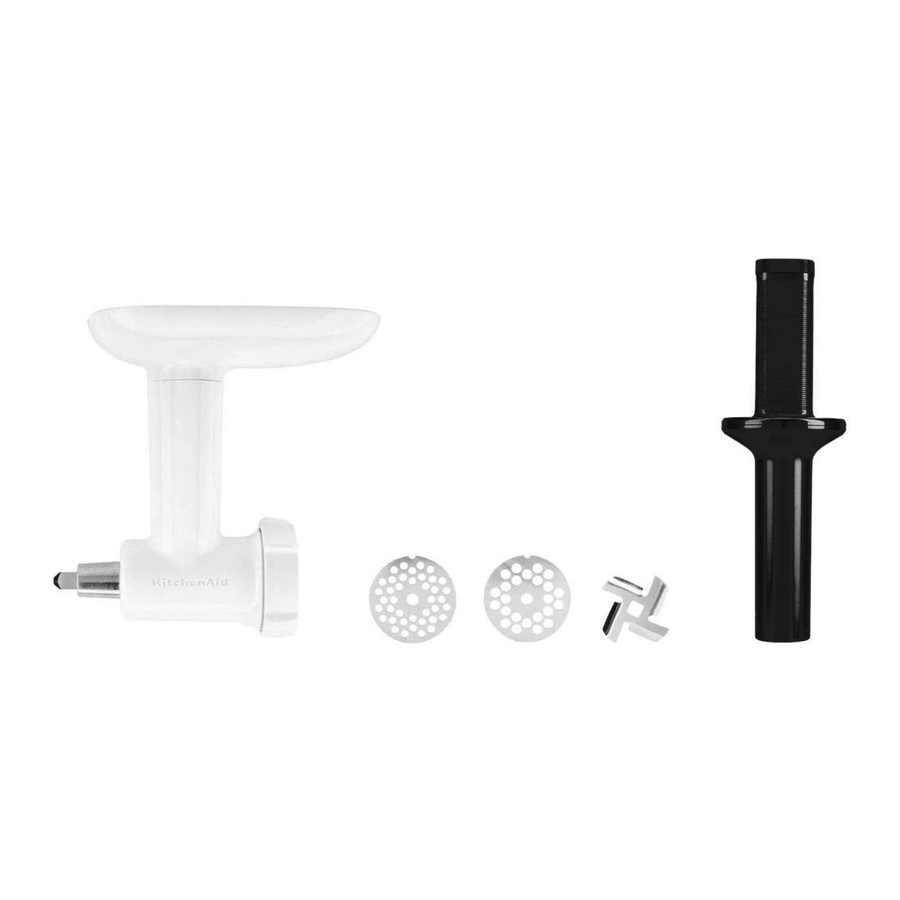 KitchenAid KSMFGA Food Grinder Attachment Manual | ManualsLib