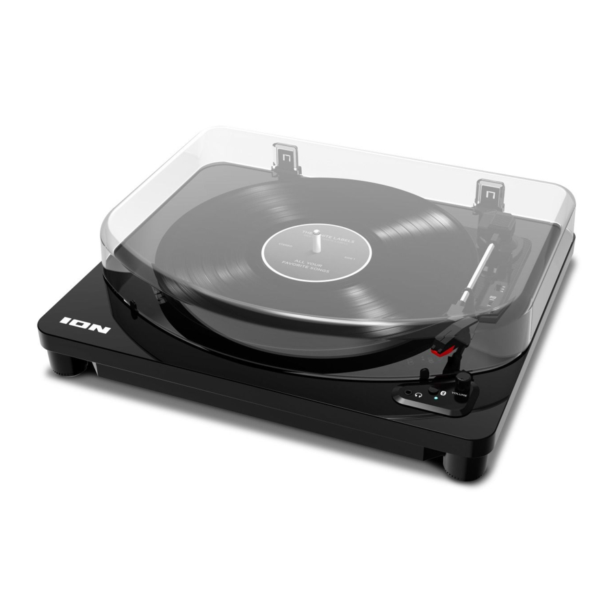 Ion Air LP - Руководство пользователя беспроводного проигрывателя ...