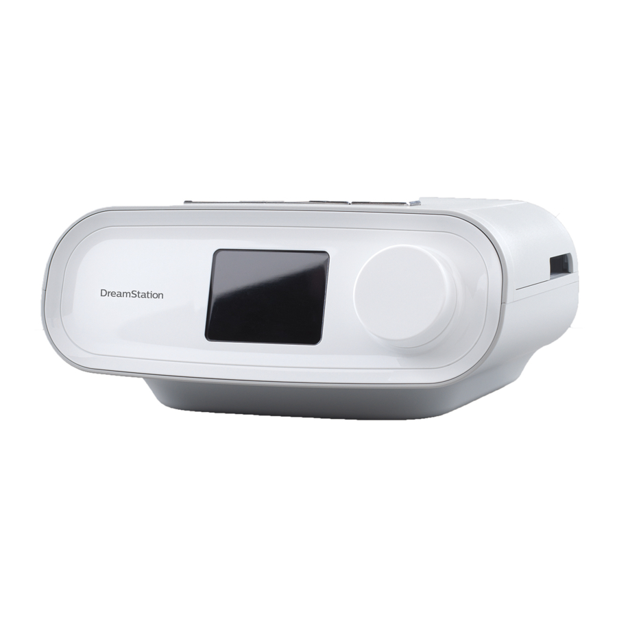 Philips DreamStation CPAP, CPAP Pro, Auto CPAP Handleiding voor ...