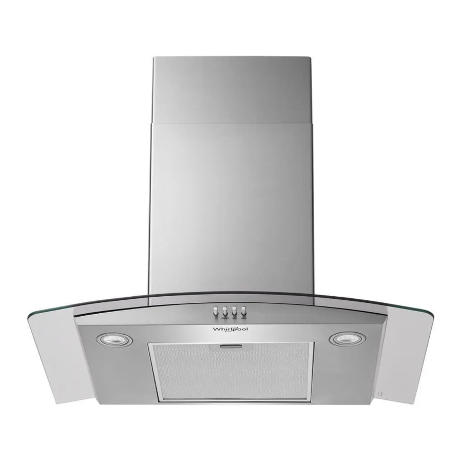 Whirlpool WVW51UC0LS, WVW51UC6LS - Manual del extractor de cocina de ...