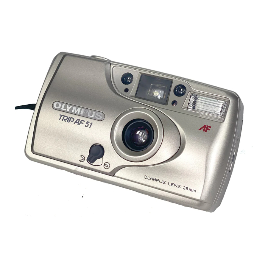 Olympus TRIP AF 51 - Instrucciones de la cámara | ManualsLib