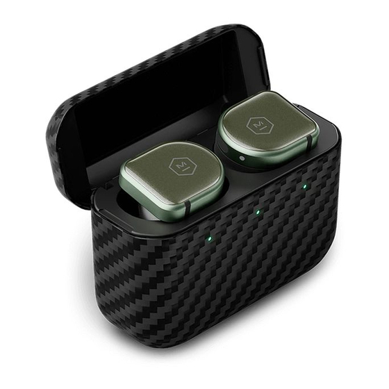 Manuel des écouteurs sans fil true wireless Master & Dynamic MW08 Sport ...