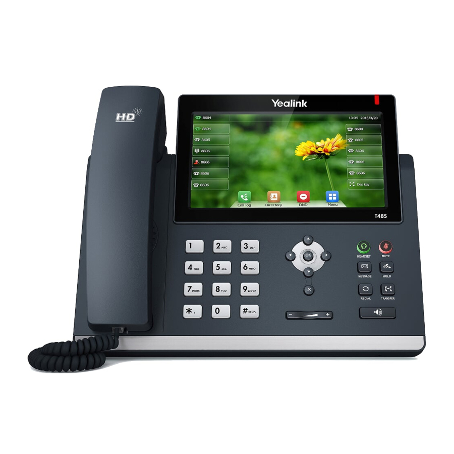 Yealink T4, T5 Series - Quick Reference User Guide (Rýchly referenčný ...