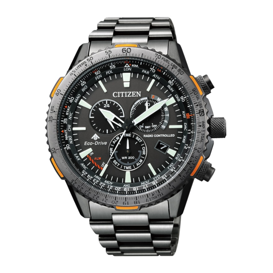 Citizen PCAT CB5916-59L Cal. E660 - Manuel de la montre Eco-Drive ...