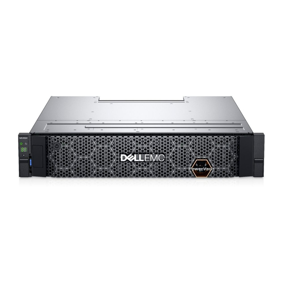 Dell EMC PowerVault Serie ME4 - Guía de configuración del sistema de ...