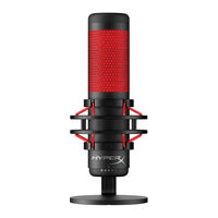 HyperX Micrófonos Descargar Manuales de Usuario | ManualsLib