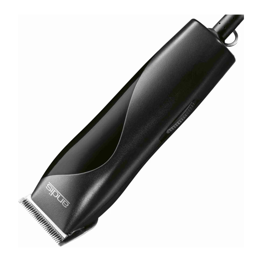 Andis MBG-2 - EasyClip Groom Detachable Blade Clipper Manual | ManualsLib