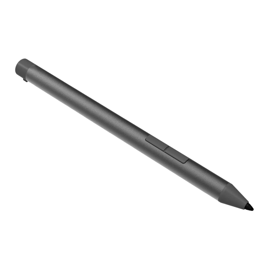 Manual del Lenovo Active Pen 3 LP-251 y guía de configuración del botón ...