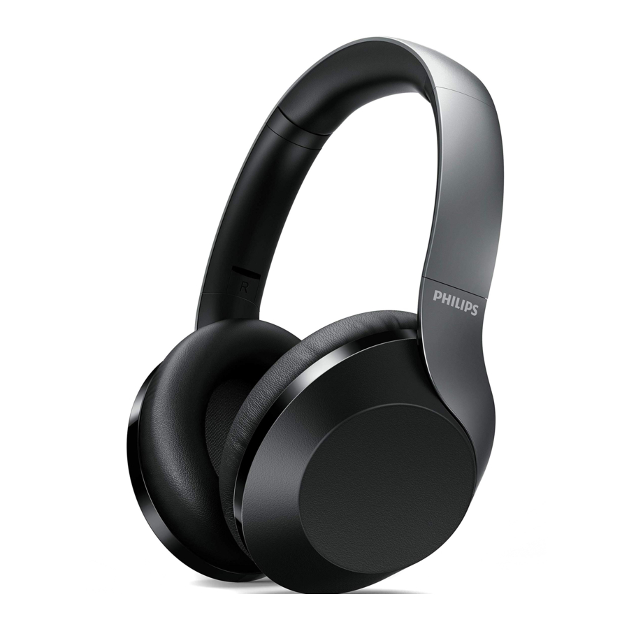 Philips PH805, 8000 Series - Over Ear Manual (Ausų gaubtelių vadovas ...