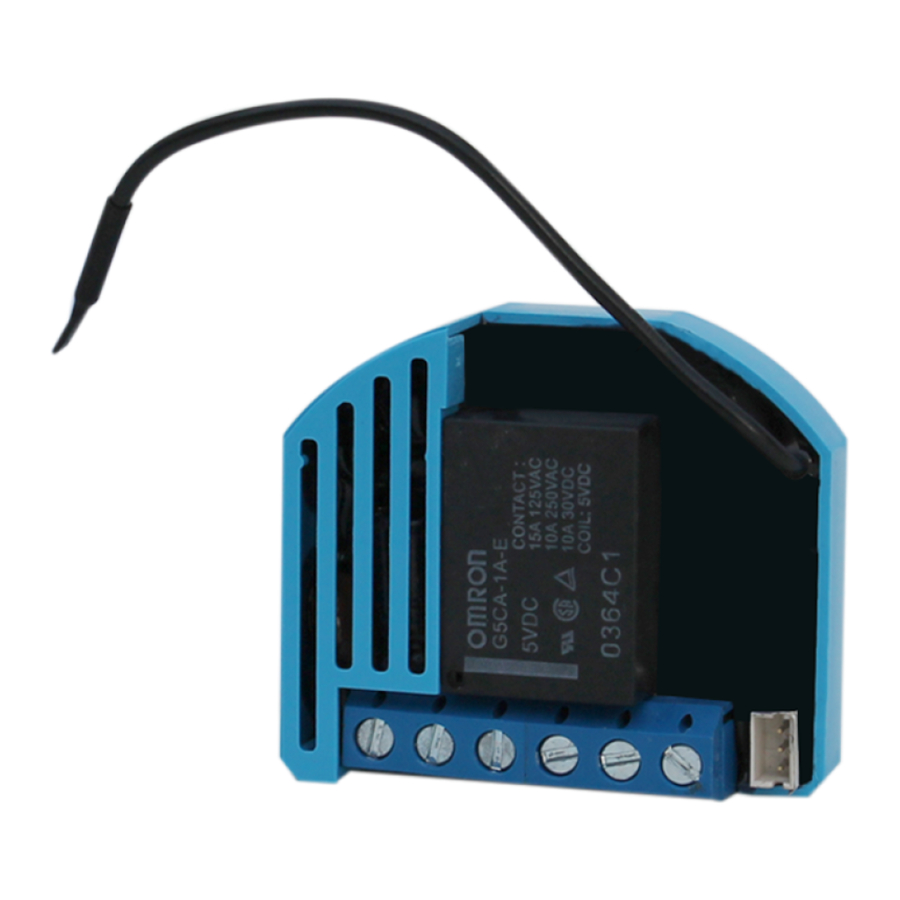 Qubino Flush 1 relay - Priručnik za relejni prekidač | ManualsLib