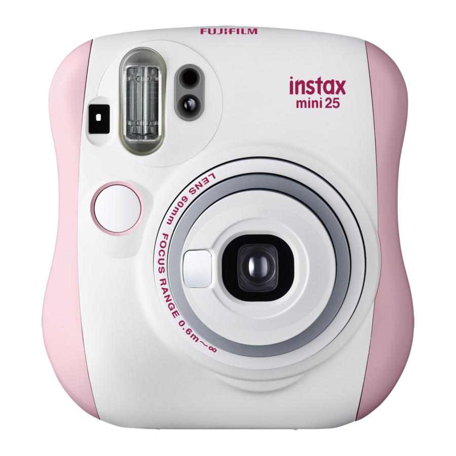 FujiFilm instax mini 25 - Specificaties en Probleemoplossing Instant ...