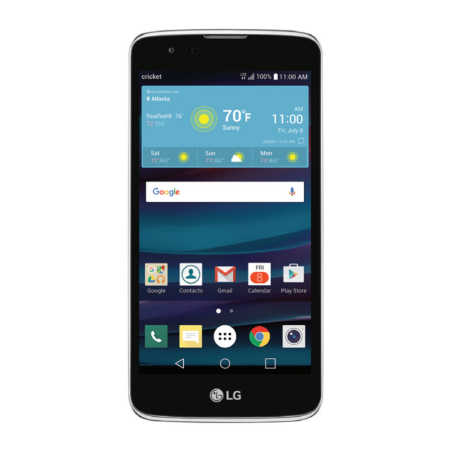 LG cricket Escape 3 - Ghid de pornire rapidă pentru smartphone | ManualsLib