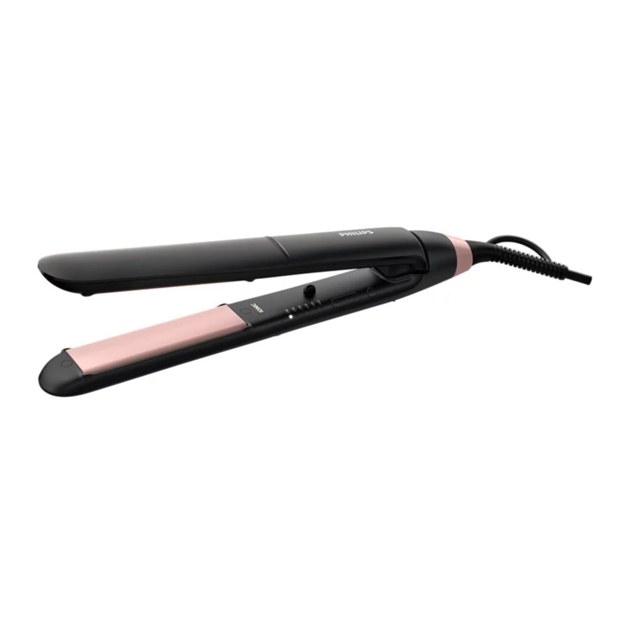 Philips BHS378 - Hair Straightener Manual | ManualsLib