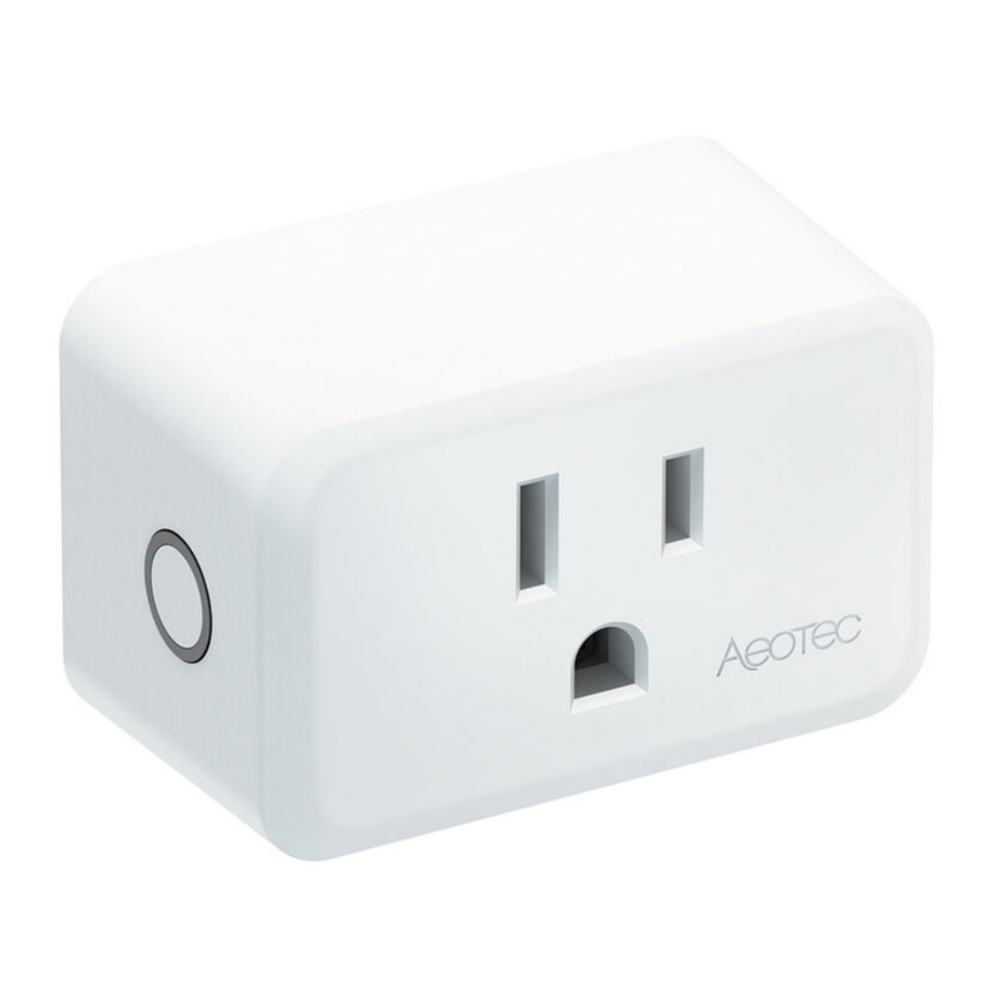 Aeotec Smart Switch 7 ZWA023 - Manual del enchufe inteligente | ManualsLib
