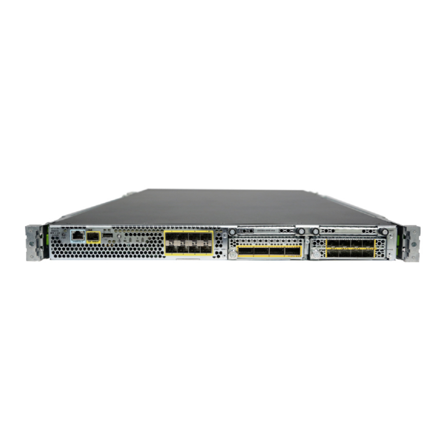 Cisco Firepower 4100 Series, Firepower 4110 / 4120 4140 / 4150 Manual ...