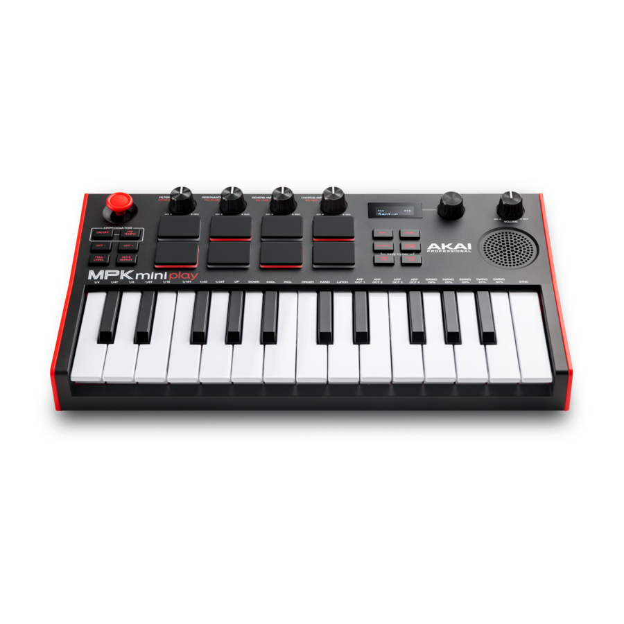 AKAI MPK mini Play MK3 Průvodce rychlým startem | ManualsLib