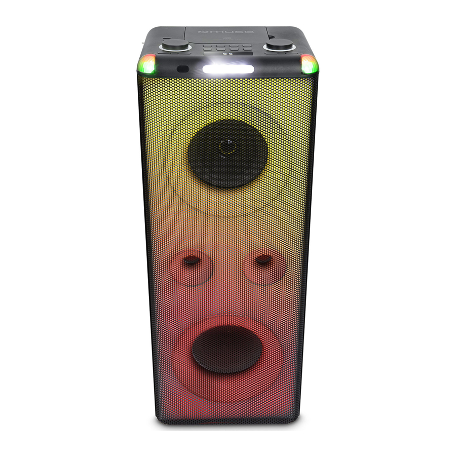 Muse M-1958 DJ - Bluetooth Party Box Speaker With CD And USB Port ...