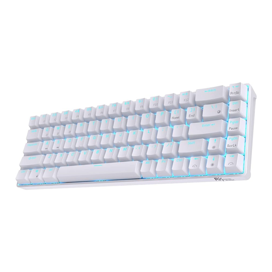 RK ROYAL KLUDGE RK84 - Keyboard Manual | ManualsLib