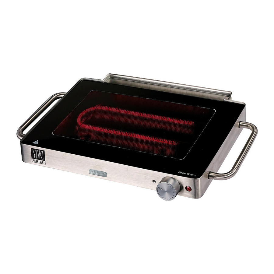 ARIETE YAKI GRILL 798 - Priročnik za električni žar | ManualsLib