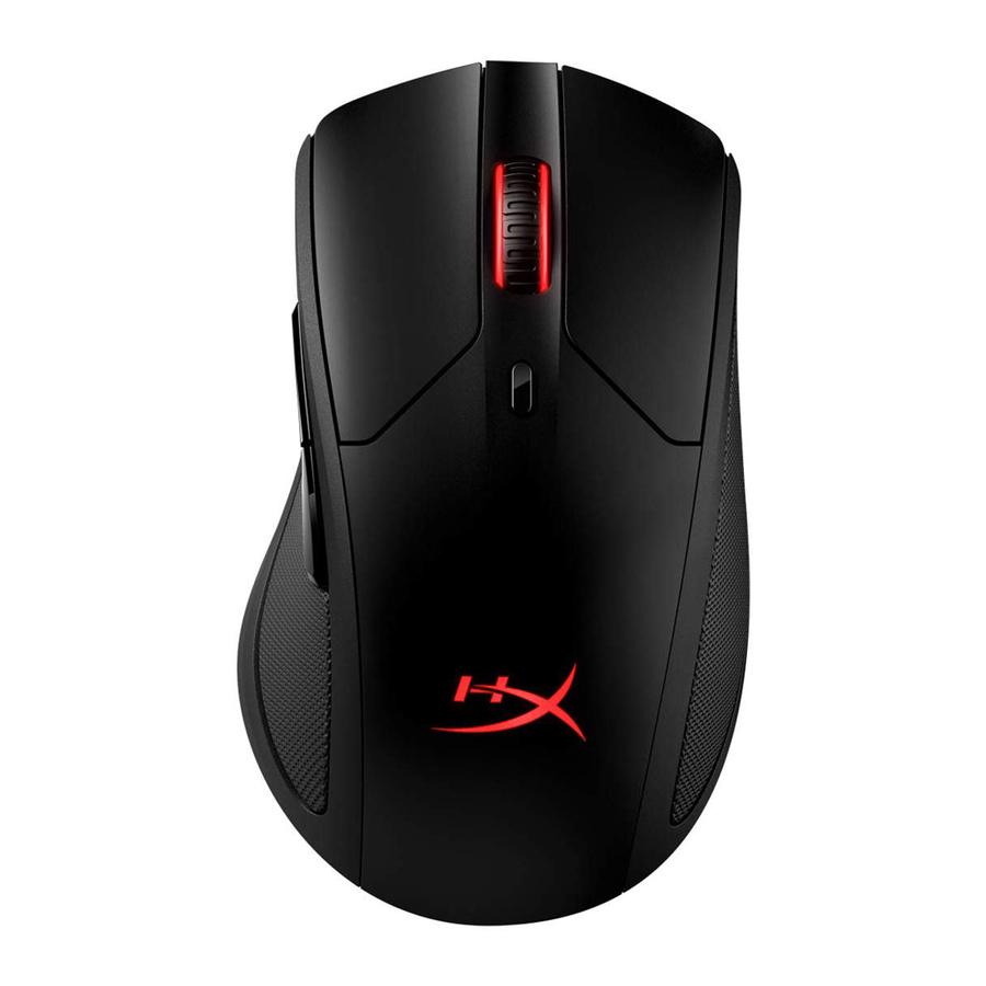 HyperX Pulsefire Dart HX-MC006B - Manual do Rato Gaming | ManualsLib