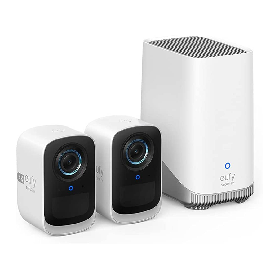 Eufy S300 eufyCam, S380 HomeBase - Przewodnik Szybkiego Startu | ManualsLib