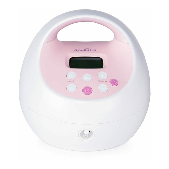 Spectra S2 Breast Pump Manual | ManualsLib