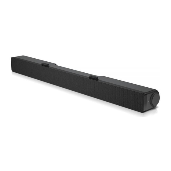 Dell USB Soundbar AC511 – manuál | ManualsLib