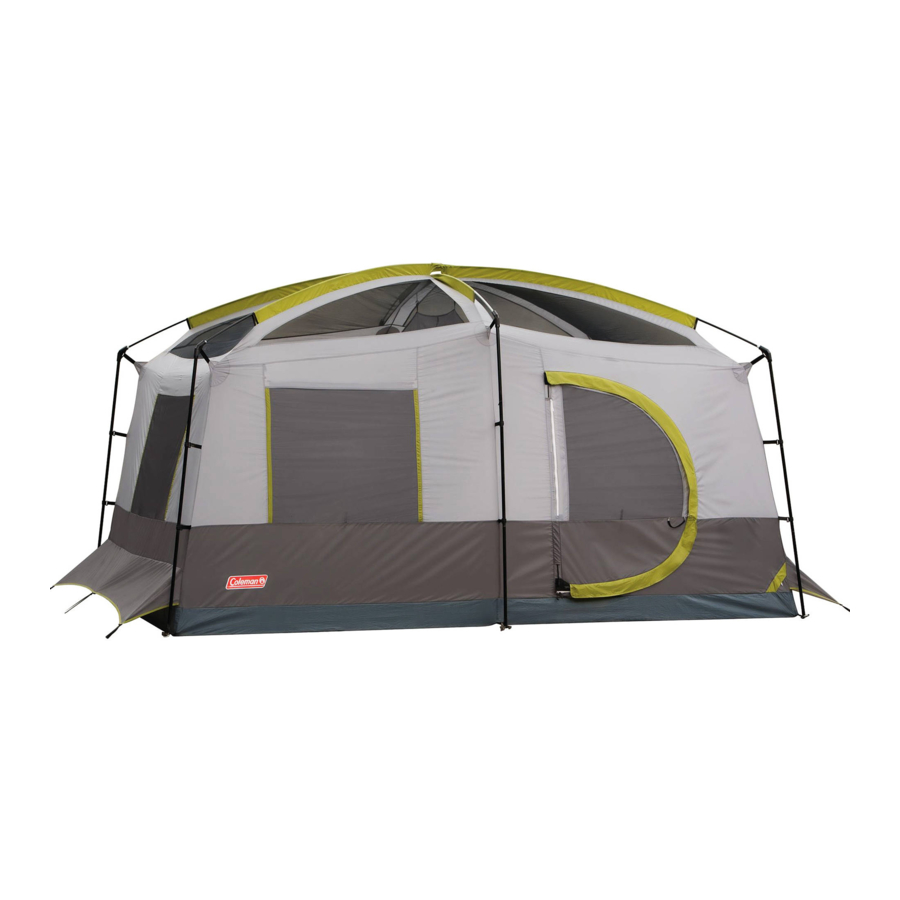 Manual de la Tienda de Campaña Coleman MAX CABIN 13'X9' | ManualsLib