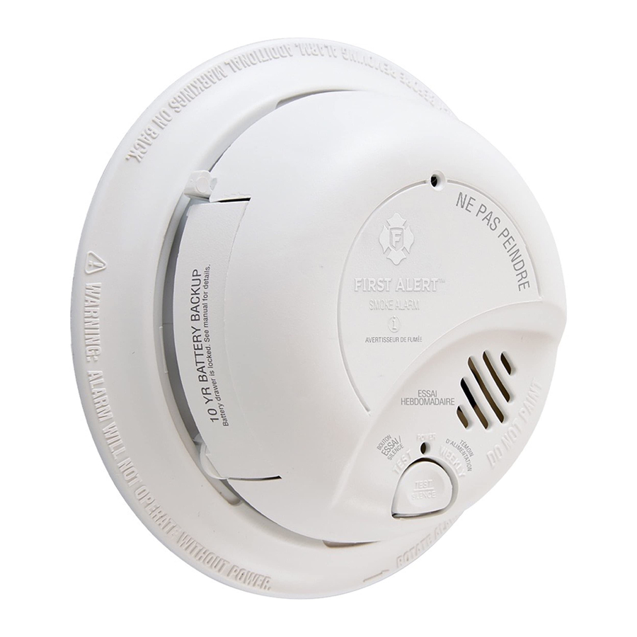 First Alert 9120BA - Smoke Alarm With Battery Back-up and Features ...