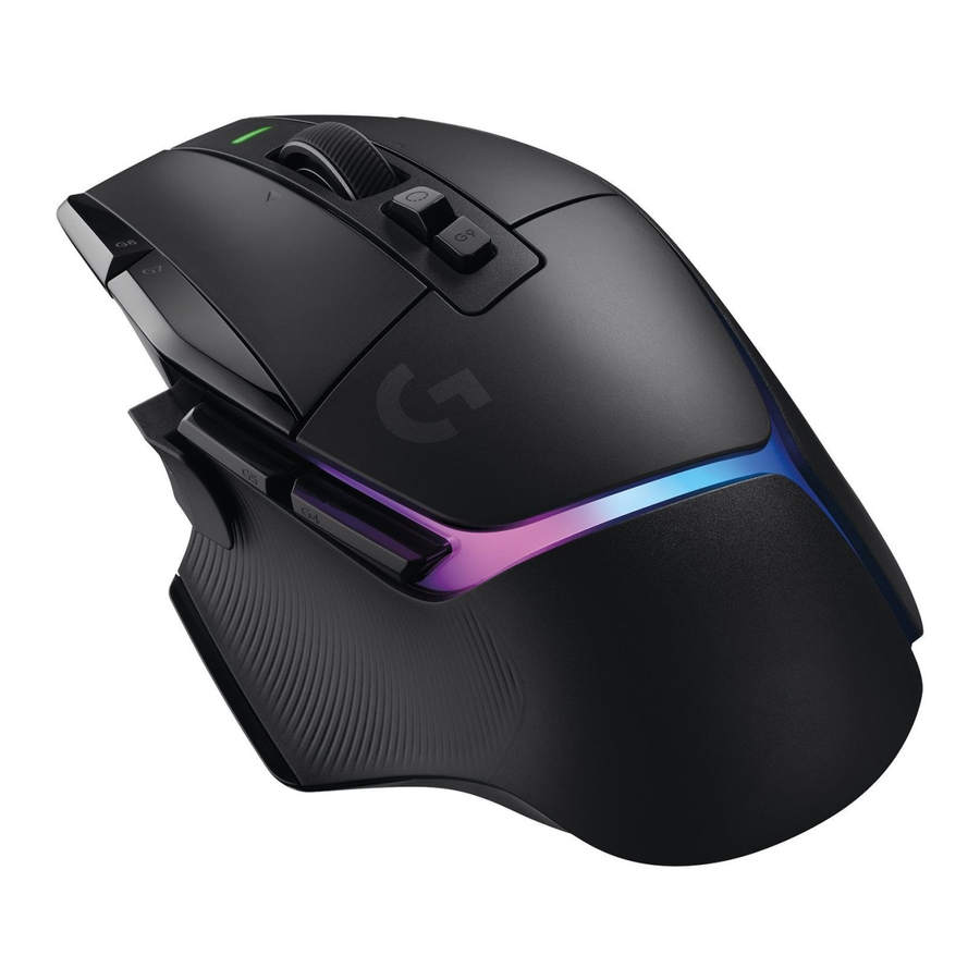 Logitech G502 X PLUS, G502 X LIGHTSPEED - Lightspeed vezeték nélküli ...