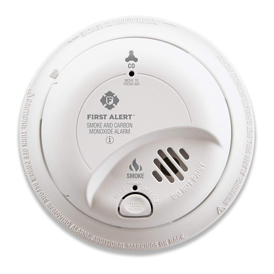 Manual del Detector de Humo y Monóxido de Carbono FIRST ALERT SC9120B ...