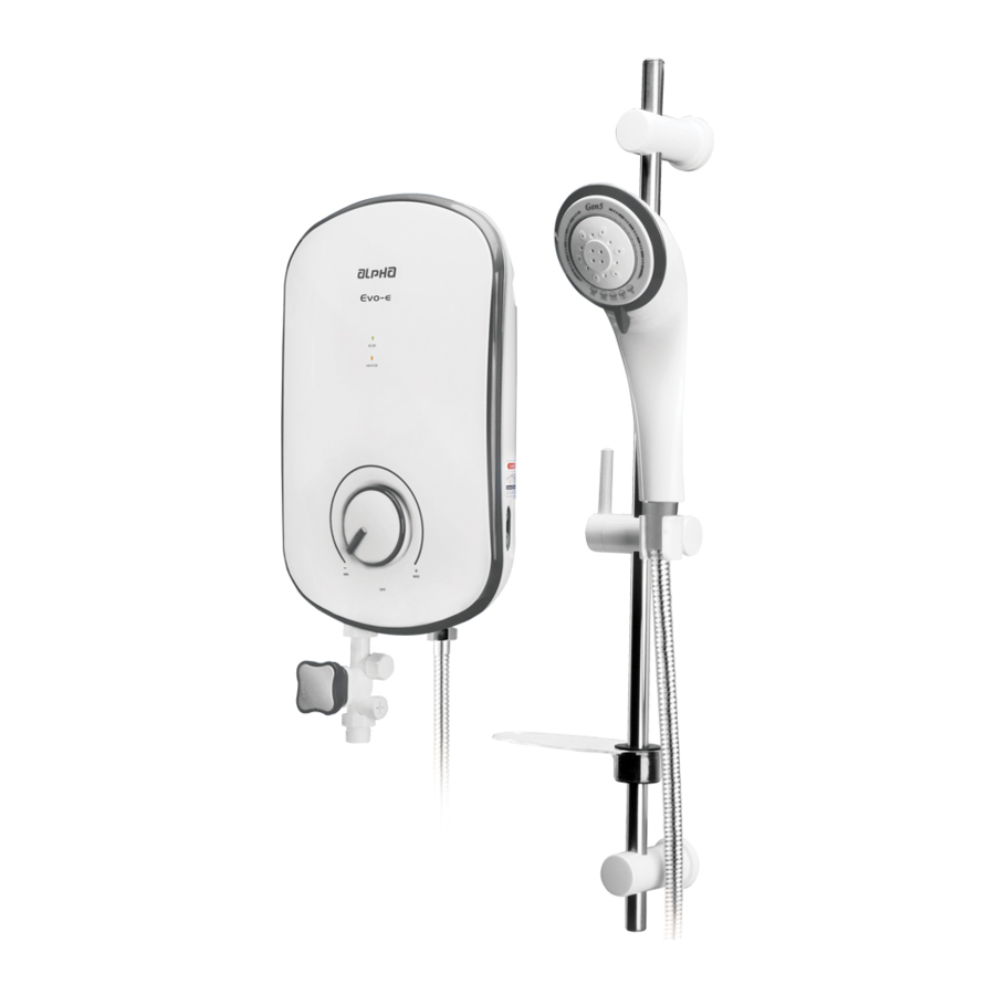 Alpha EVO Series, EVO-E, EVO-i Manual | ManualsLib