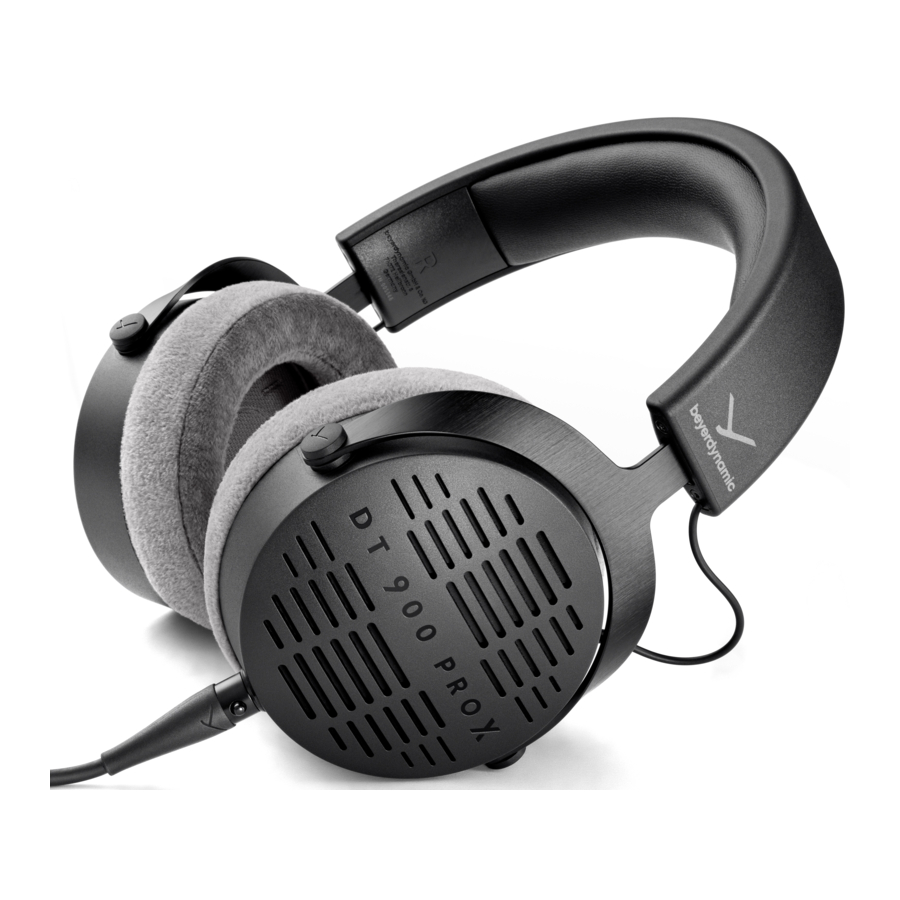 Beyerdynamic DT 900 PRO X - Studio sluchátka pro kritický poslech ...