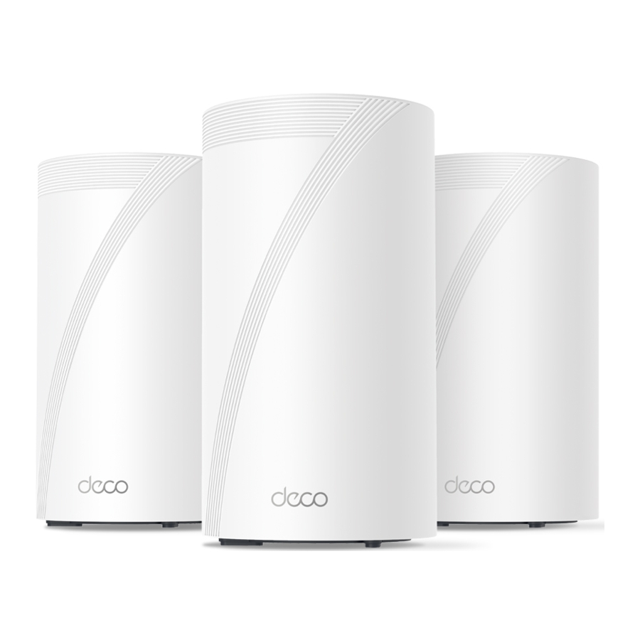 TP-Link Deco BE16000 - Manuale del Sistema Wi-Fi 7 Mesh per Tutta la ...