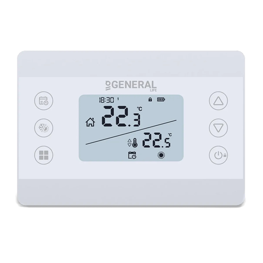 GENERAL LIFE HT330S - Digital Room Thermostat Manual | ManualsLib
