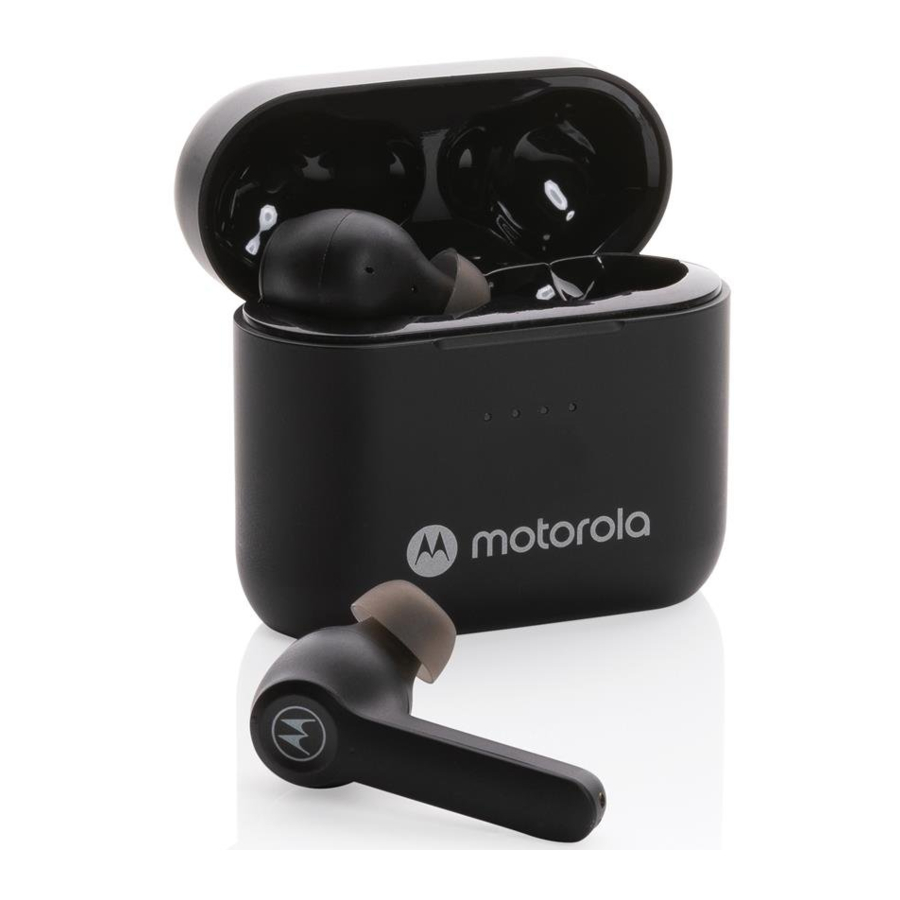 Motorola MOTO BUDS-S ANC - Guia de Início Rápido dos Fones de Ouvido ...