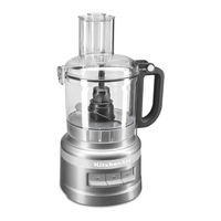 Kitchenaid KFP0718CU Manuals | ManualsLib