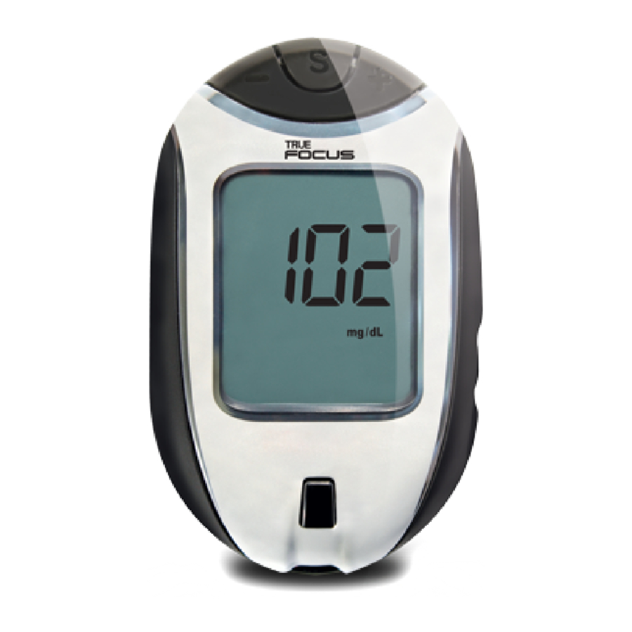 Trividia Health True Focus - Manuale del Sistema di Monitoraggio della ...