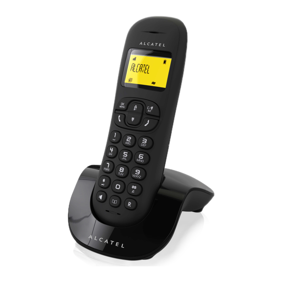 Alcatel C250 VOICE / VOICE DUO / VOICE TRIO Start Up Guide | ManualsLib