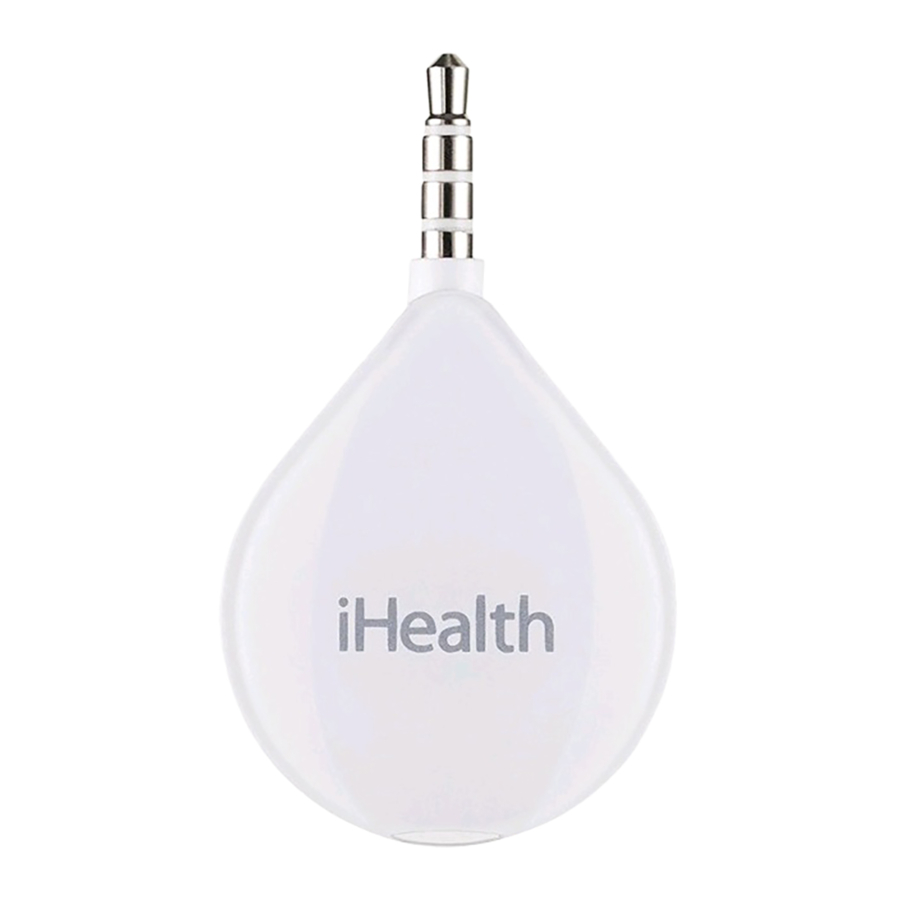 iHealth BG1 - Align Gluco-Monitoring System Manual | ManualsLib