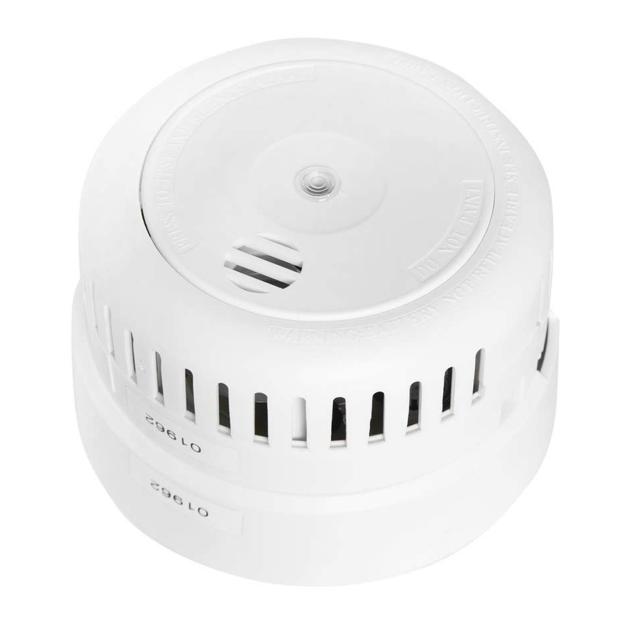 Manuel du Détecteur de Fumée Firehawk FHB1OW | ManualsLib