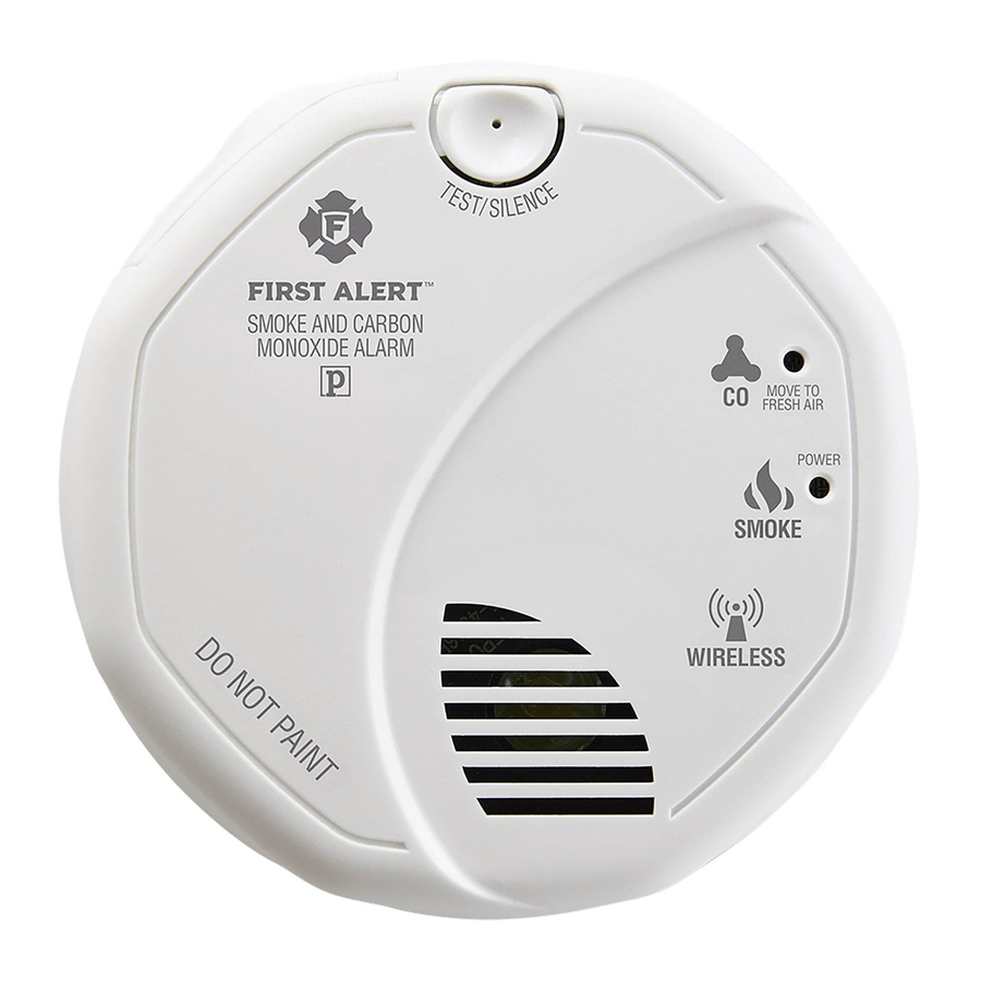 Priročnik za kombinirani alarm za ogljikov monoksid in dim First Alert ...
