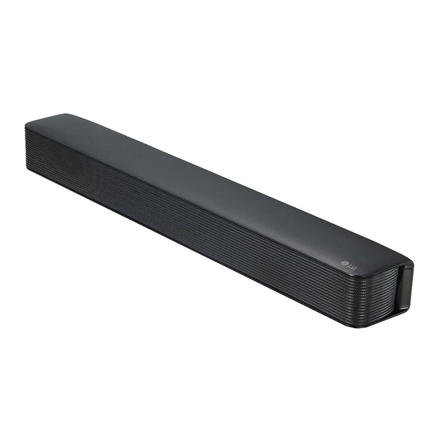 LG SK1 - Sound Bar Manual | ManualsLib