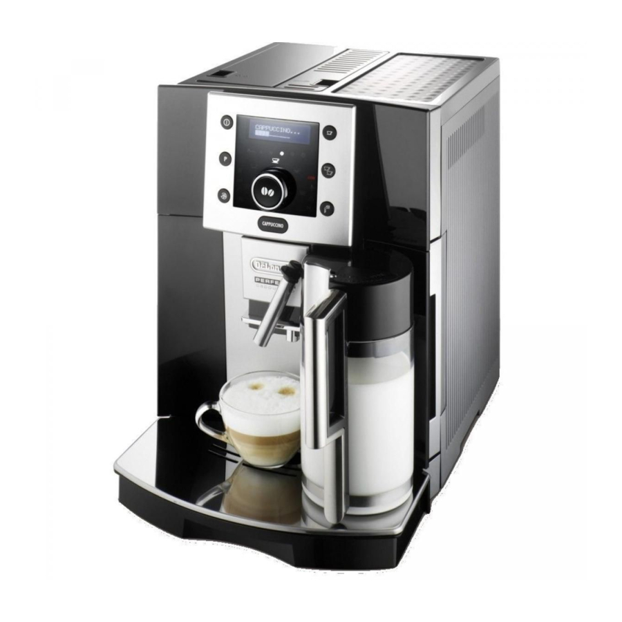Návod k použití automatického kávovaru DeLonghi Perfecta ESAM 5500 ...